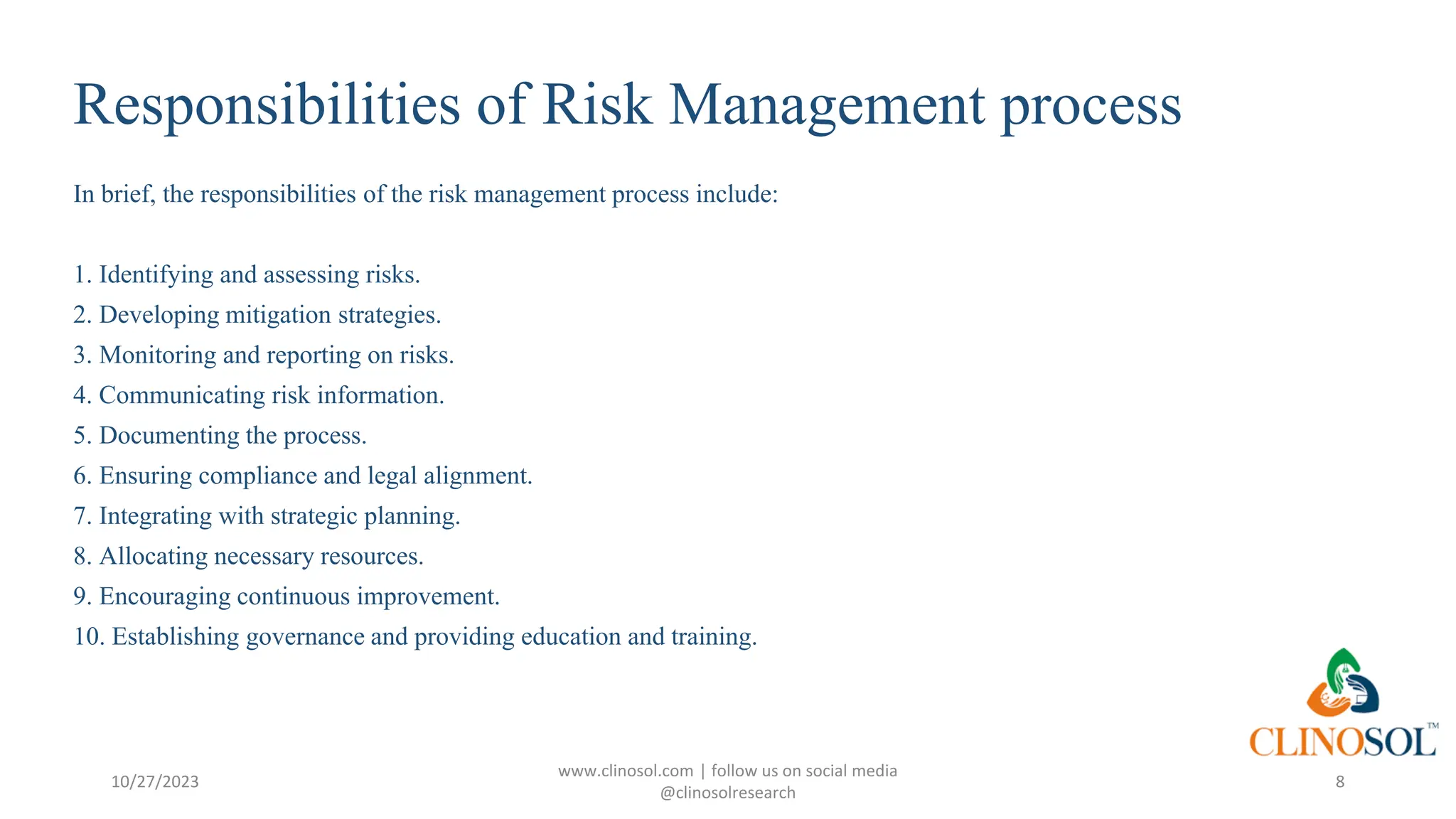 Risk management process | PDF