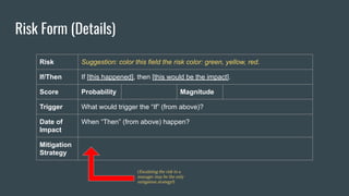 Risk management program oregon sql | PPT