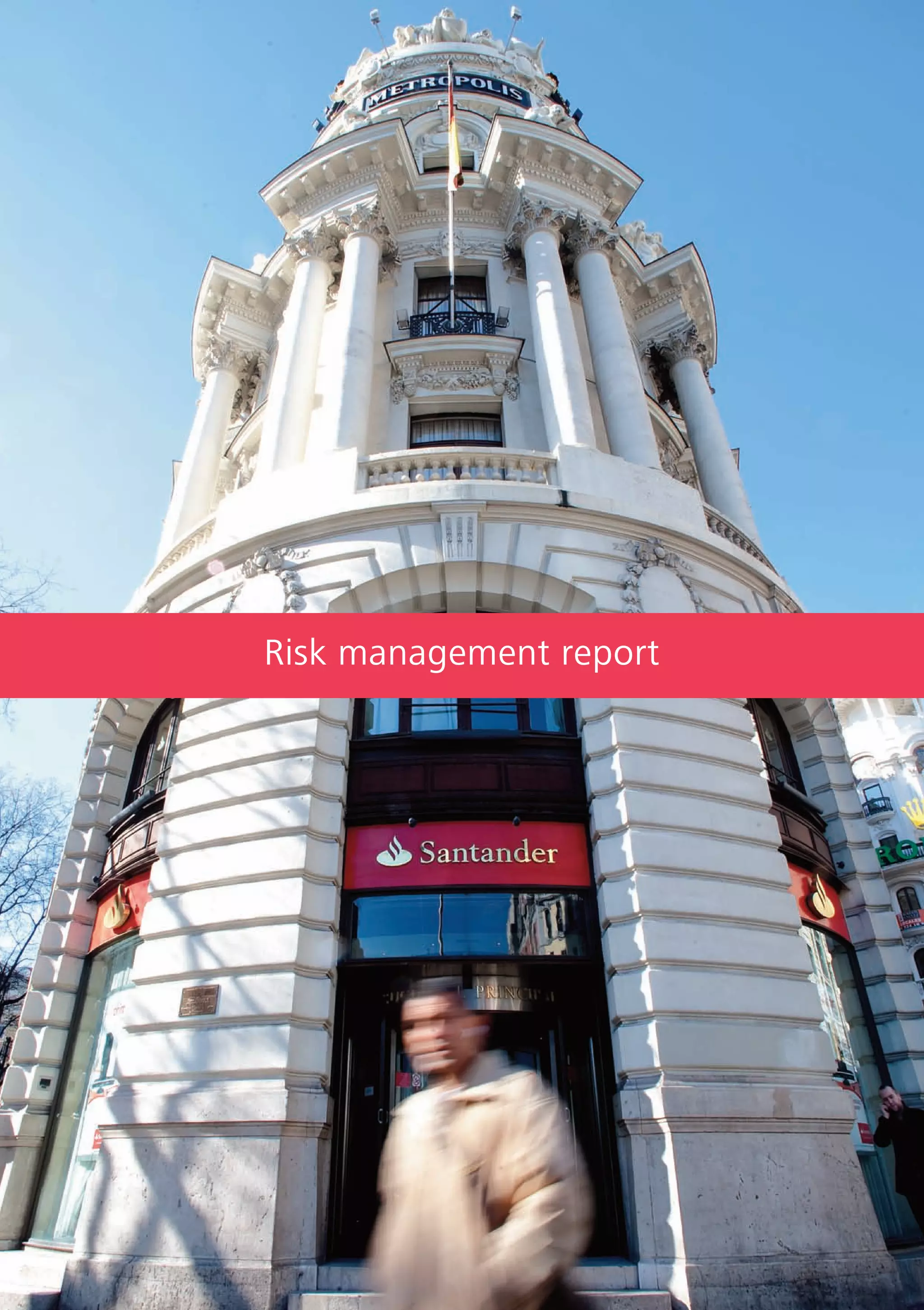 Santander Bank Risk management report 2011 | PDF