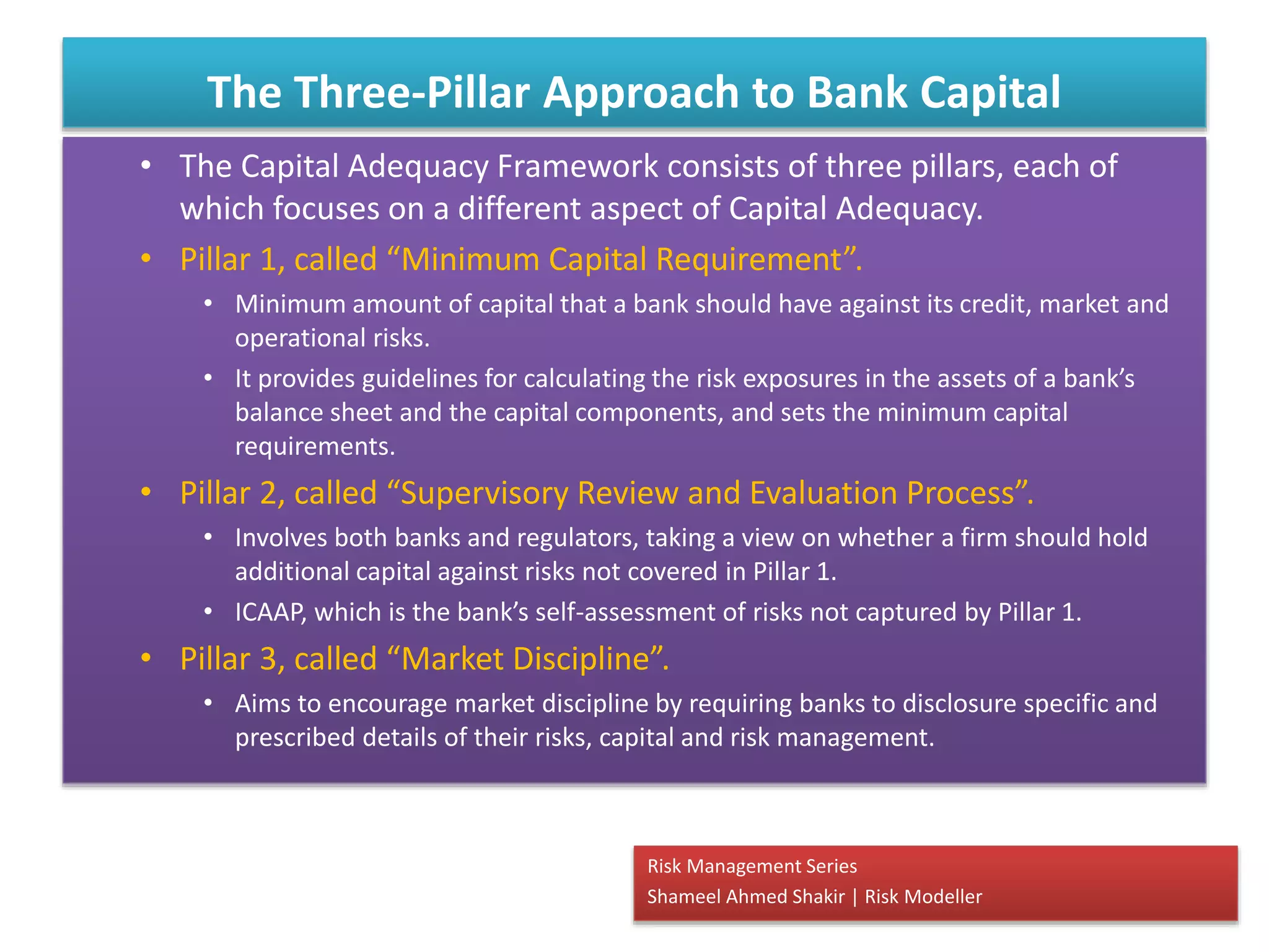 Risk management series_basel iii | PPTX | Business Accounting & Finance ...