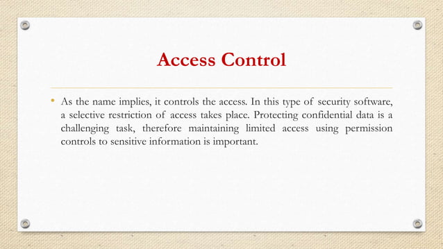 What are the Different Types of Software Security Solutions? | PPTX