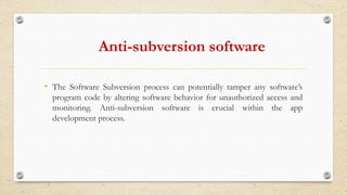 What are the Different Types of Software Security Solutions? | PPTX