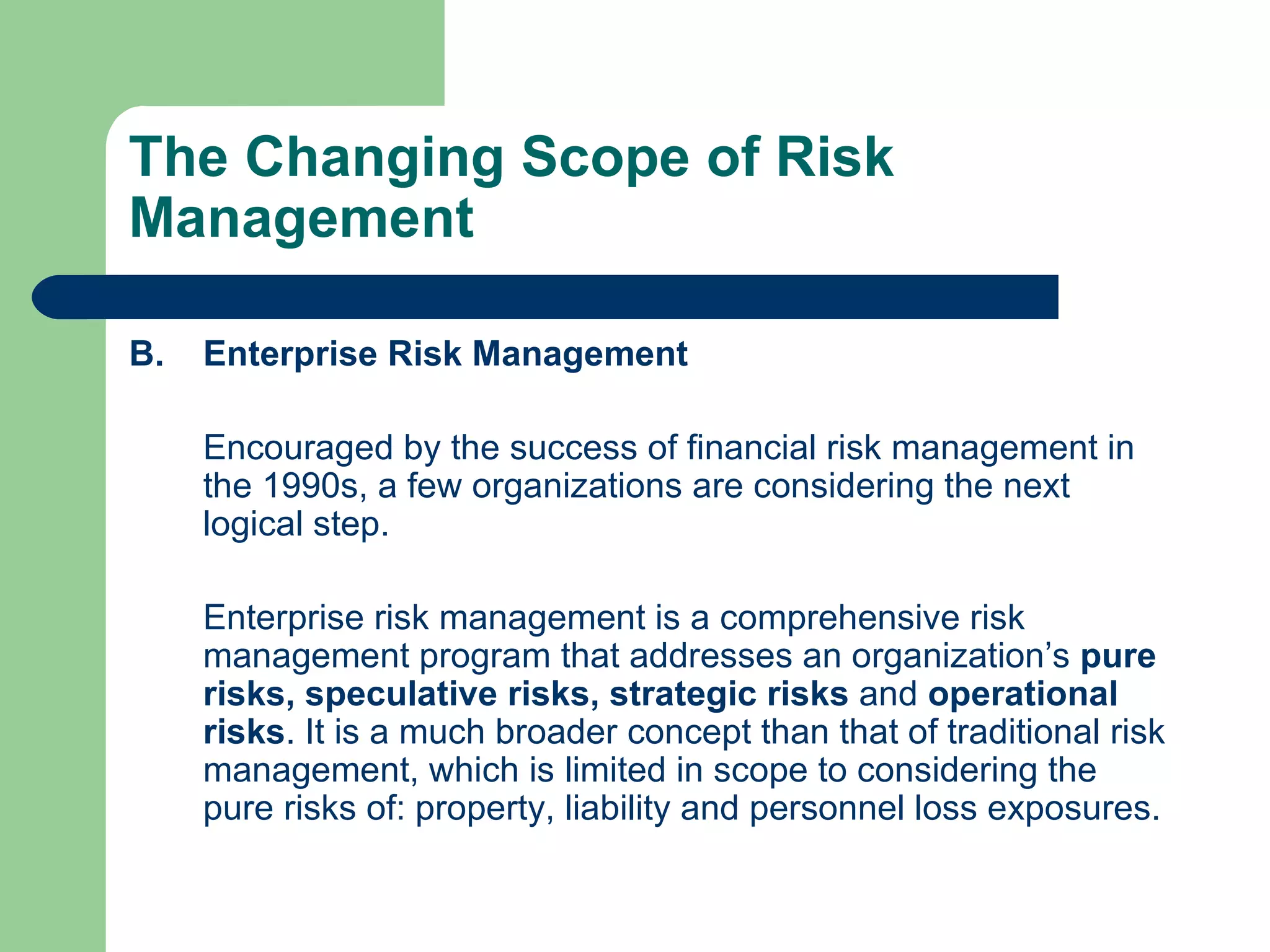 Risk Management Today | PPT