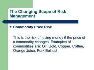 Risk Management Today | PPT