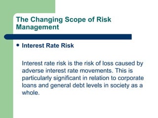 Risk Management Today | PPT