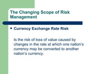 Risk Management Today | PPT