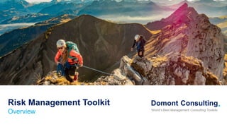 Risk Management Toolkit: Strategy, Framework and Best Practices | PPTX