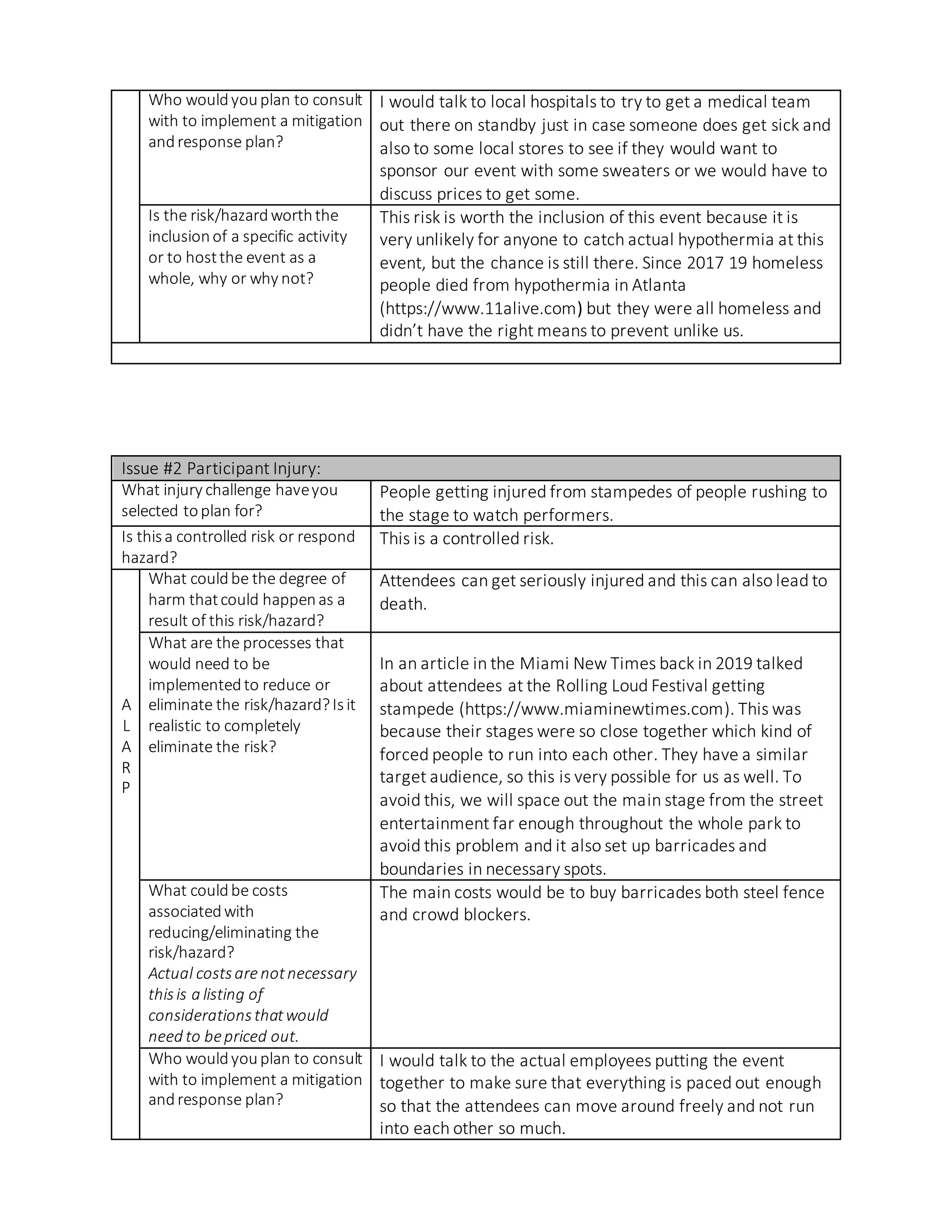 Risk Management | DOCX