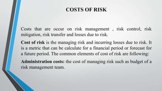 Risk managment | PPT