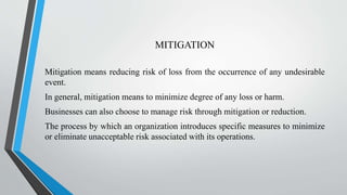Risk managment | PPT