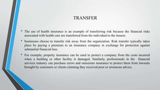 Risk managment | PPTX