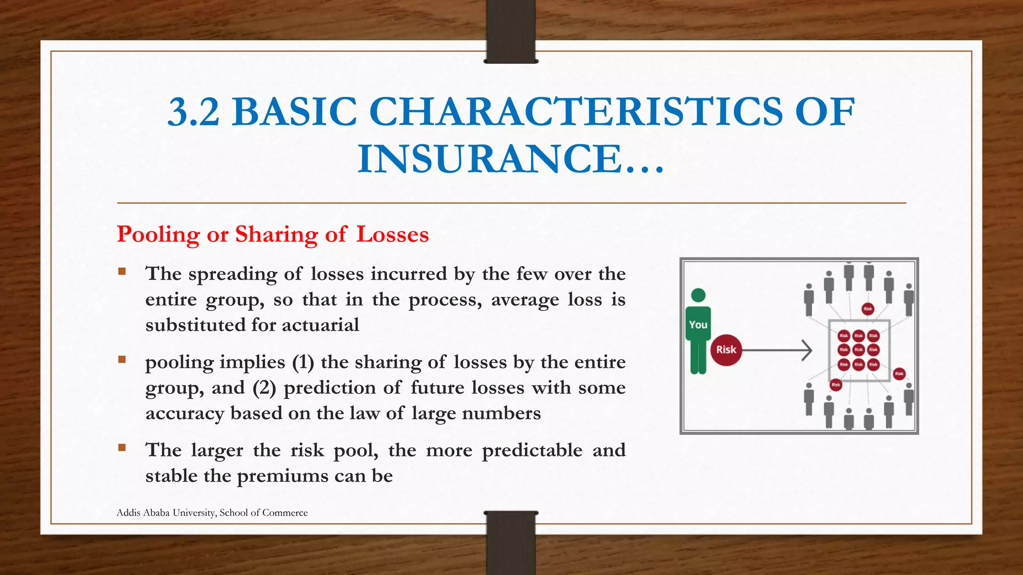 Risk managment and Insurance chap1-3 Addis Ababa University School of ...