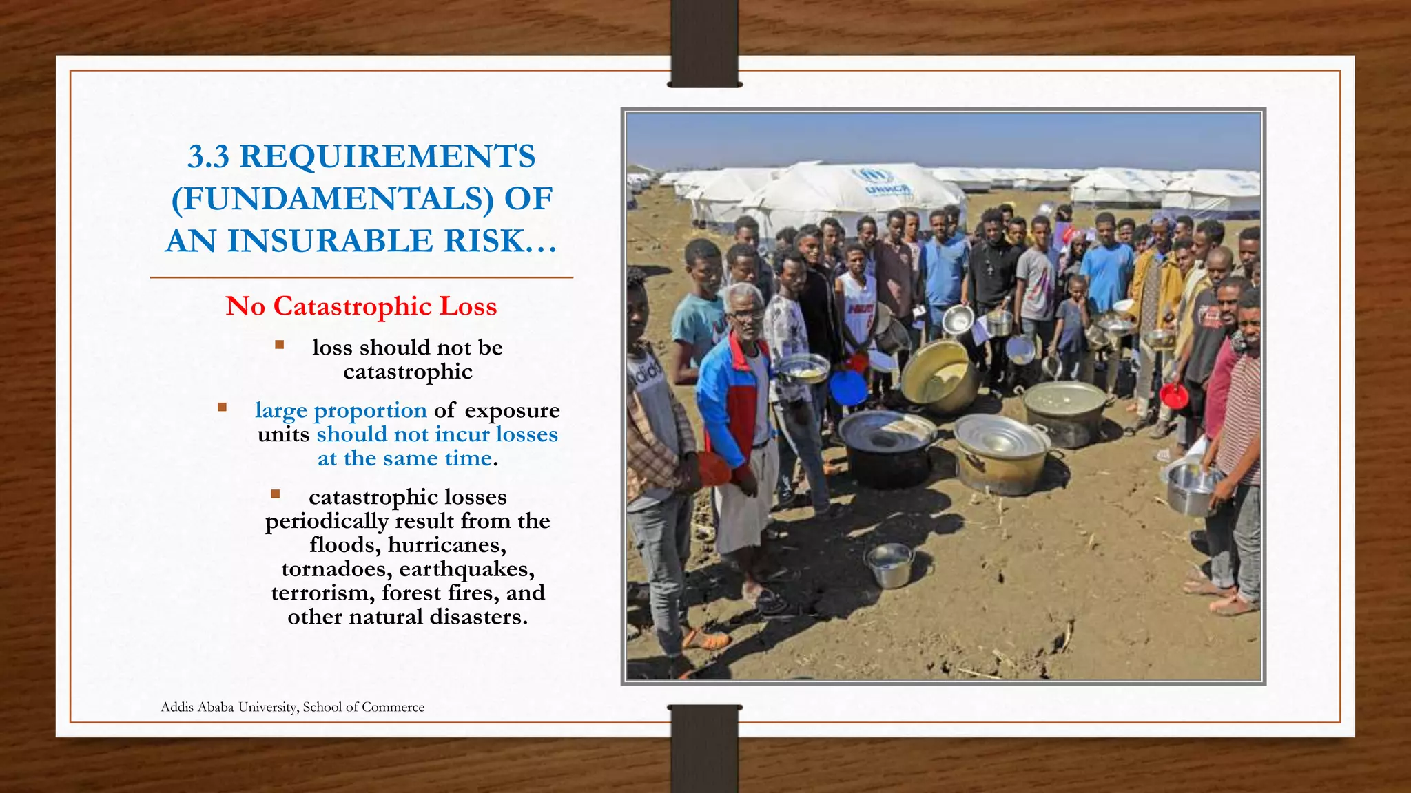 Risk managment and Insurance chap1-3 Addis Ababa University School of ...