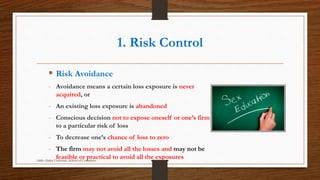 Risk managment and Insurance chap1-3 Addis Ababa University School of ...