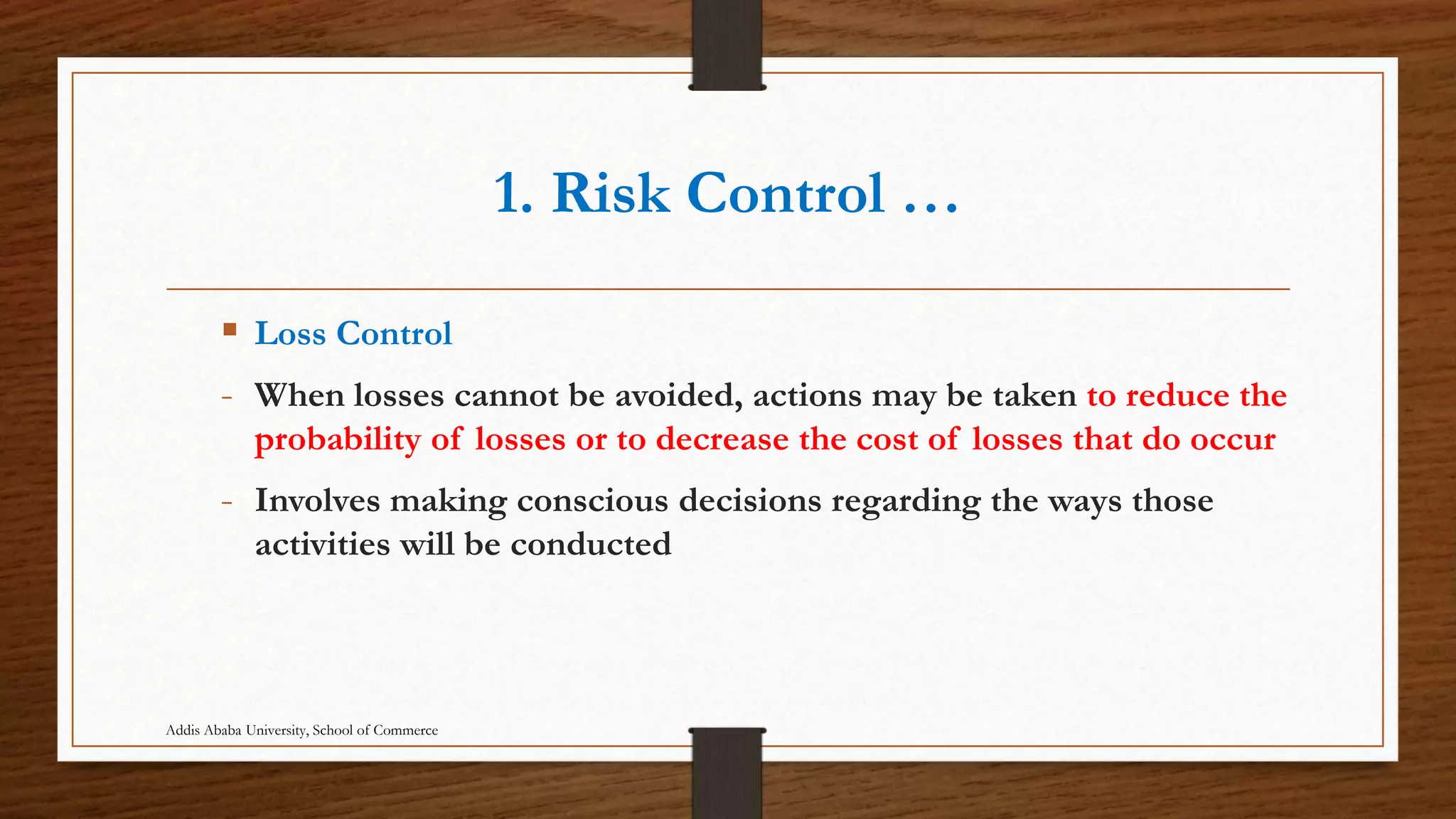 Risk managment and insurance chap 4 5 | PPTX | Insurance | Personal Finance