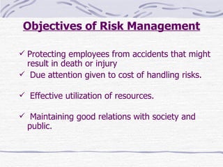 Risk mangement | PPT