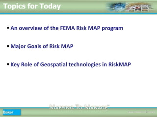 FEMA RISK MAP PROGRAM | PPT
