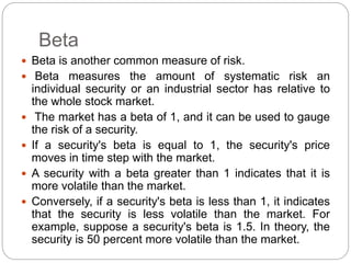 Risk measurement slide | PPTX