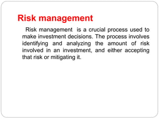 Risk measurement slide | PPTX