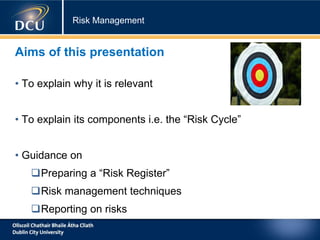 Risk Managment Training - Theory and Practice | PDF