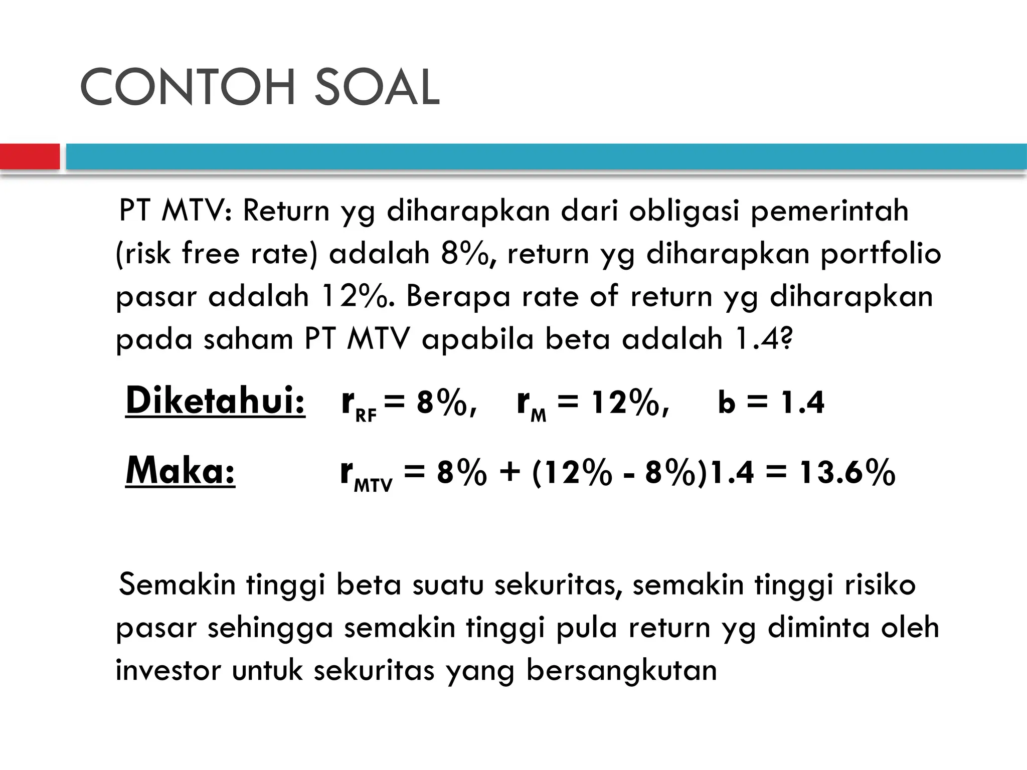 Risk (Risiko) dan Return (Imbal Hasil).pptx