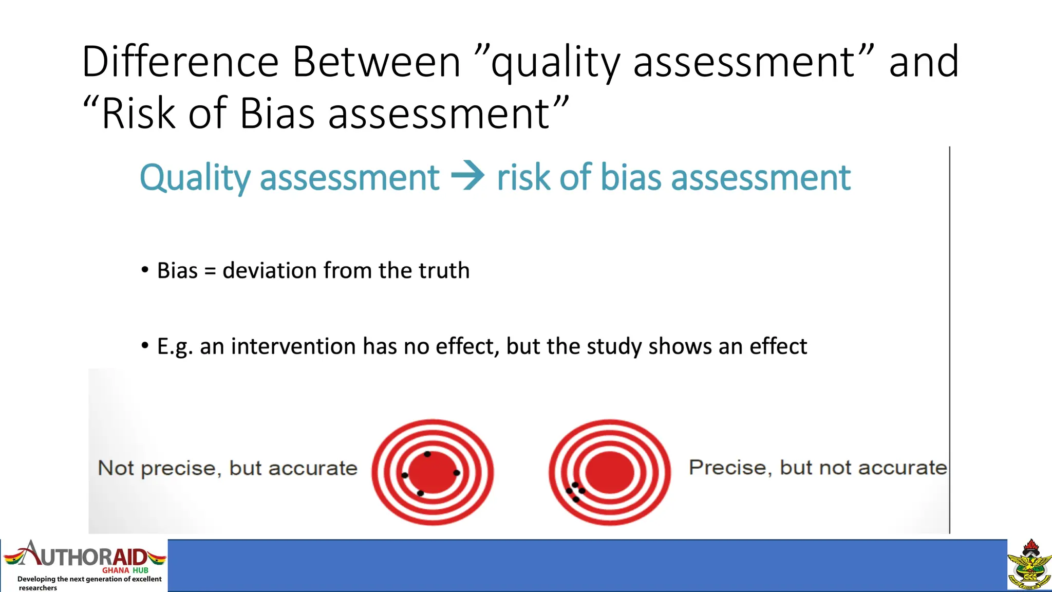 Risk of Bias Assessment in Systematic Reviews | PDF