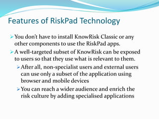 Risk Pad PowerPoint Presentation | PPT