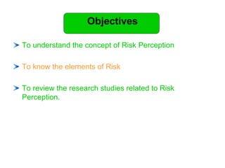 Risk perception in Agriculture Biotechnology | PPT