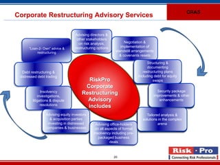 Risk pro corporate restructuring 2013 | PPT