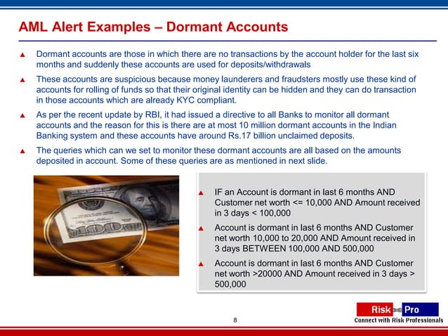 Riskpro aml services | PDF