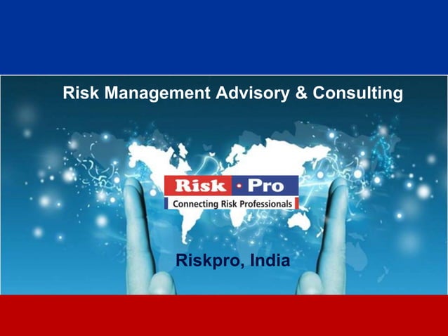 Riskpro company introduction 2013 | PDF