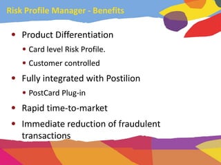 Risk Profile Manager | PPTX
