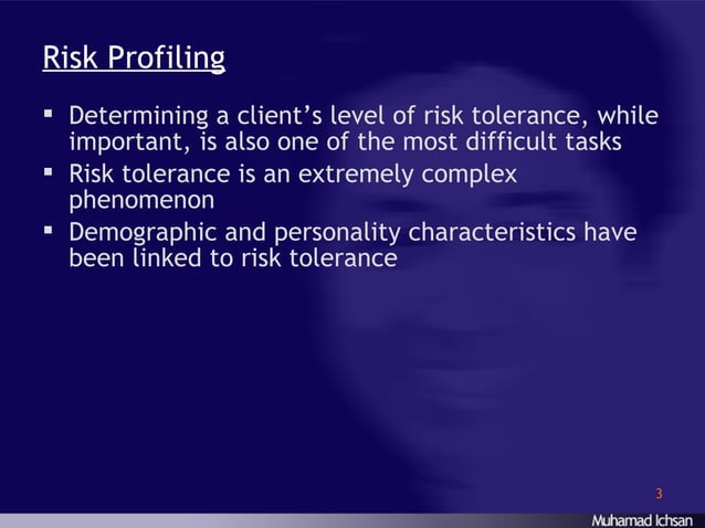 Risk Profiling | PPT