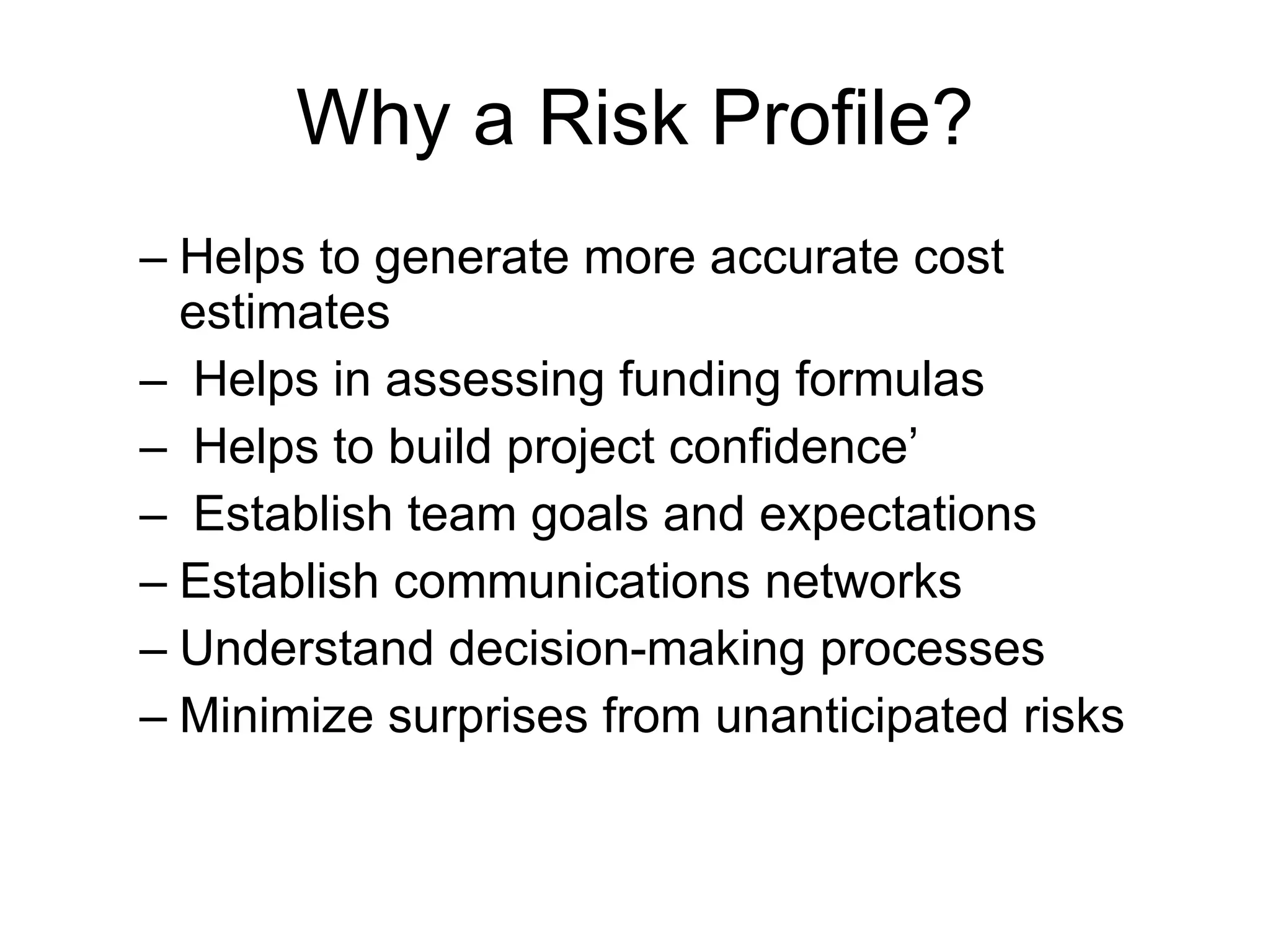 Risk Profiling Short Marketing | PPT