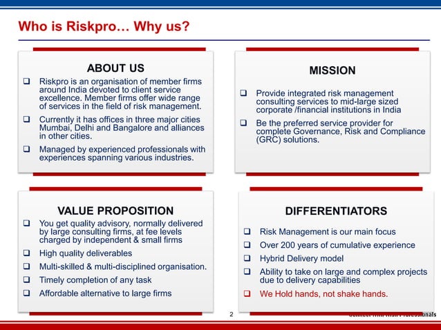 Riskpro information risk management | PDF