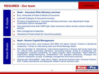 Riskpro organisation | PDF