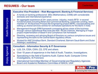 Riskpro organisation | PDF