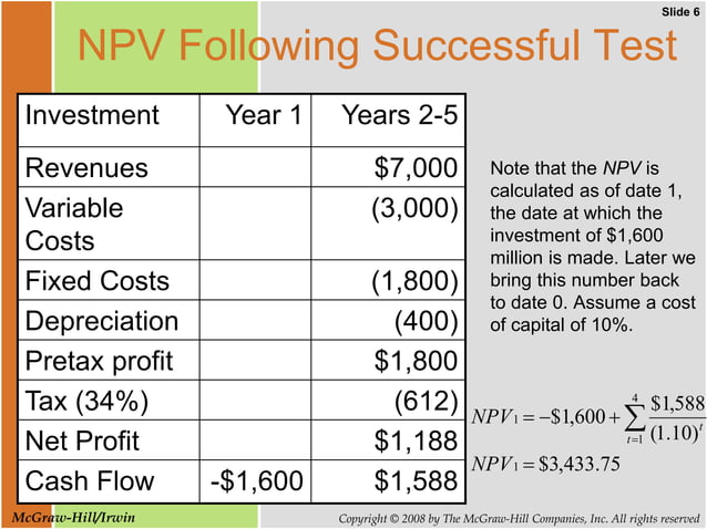 Risk, Real Options and Capital Budgeting.ppt | Business Accounting ...