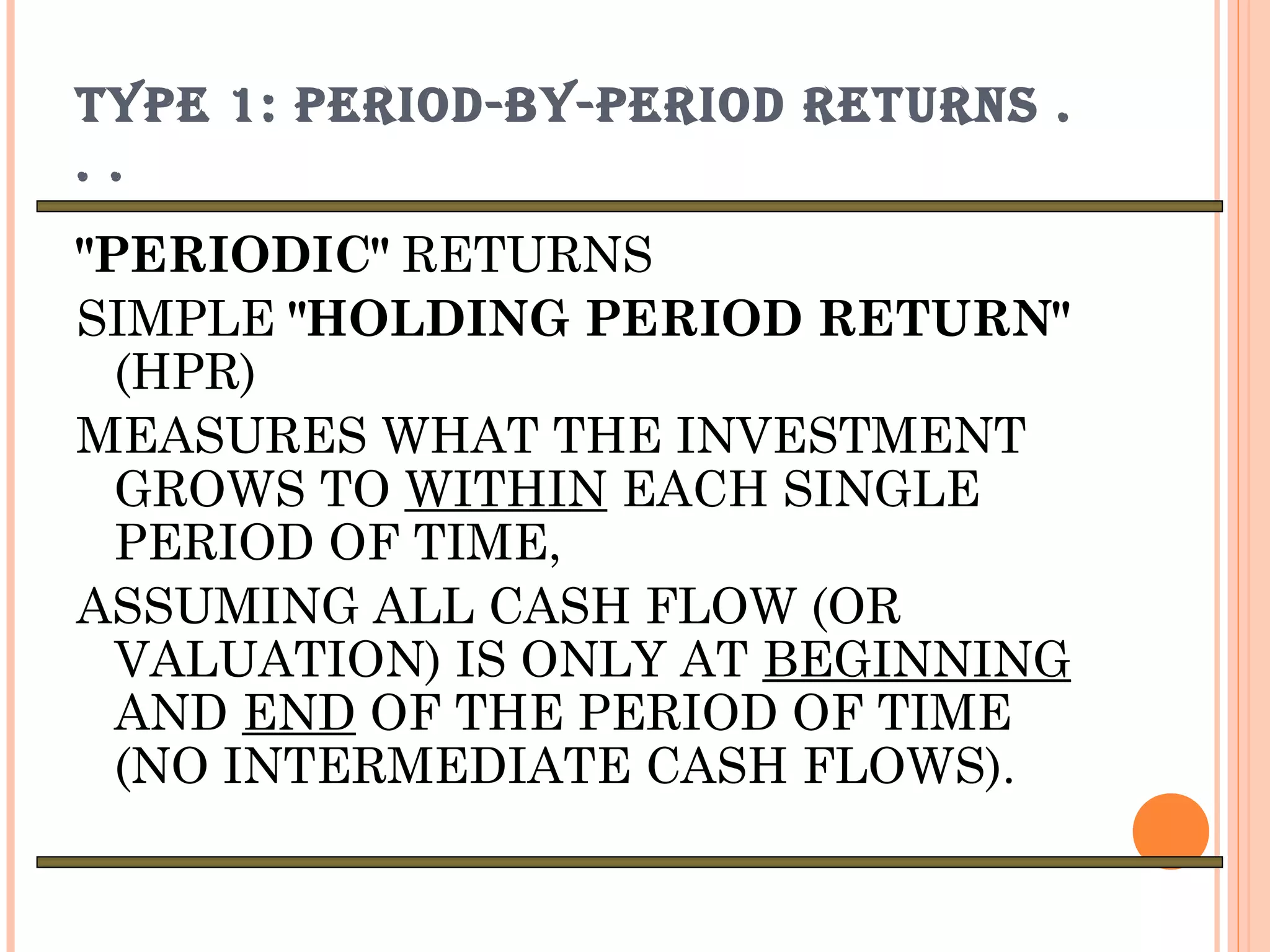 Risk, return, and portfolio theory | PPT