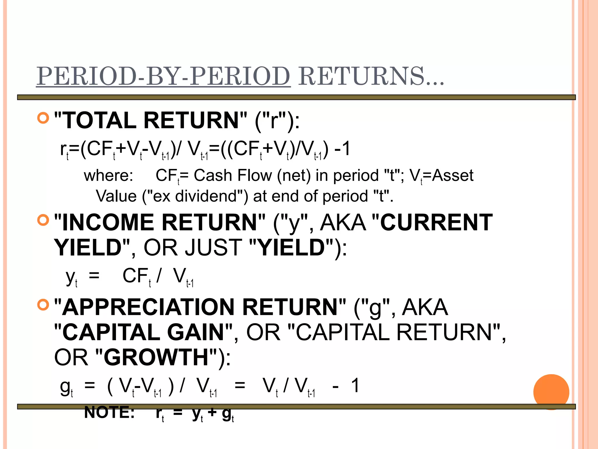 Risk, return, and portfolio theory | PPT