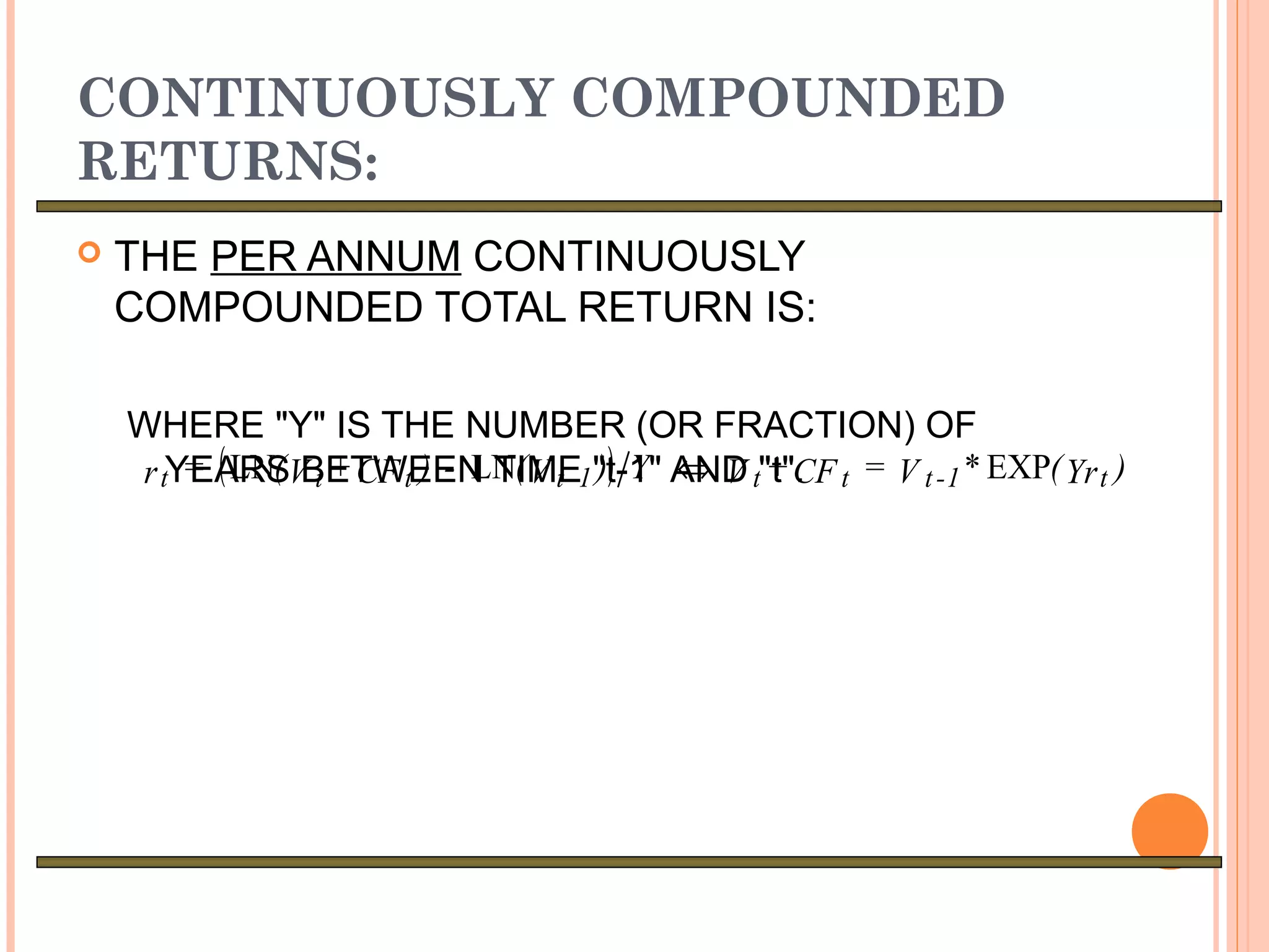 Risk, return, and portfolio theory | PPT