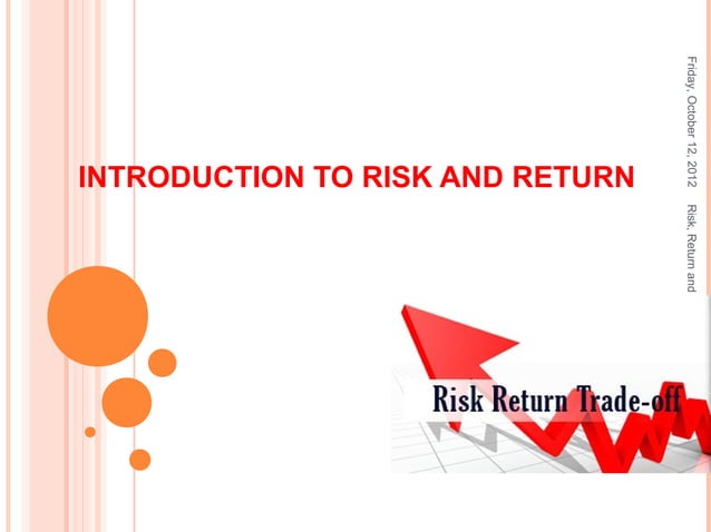 Risk, return, and portfolio theory | PPT | Stocks and Bonds | Personal ...