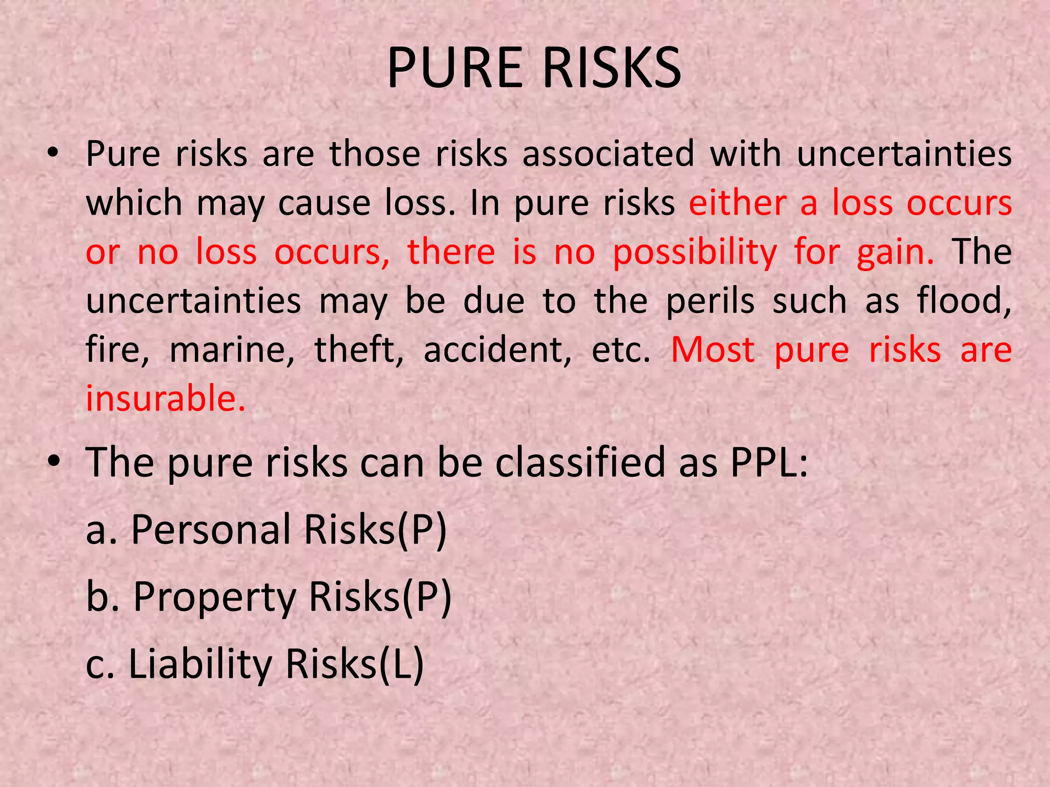 RisK, RiSk MaNaGeMeNt & EnterPRise RisK ManaGemeNT | PPTX