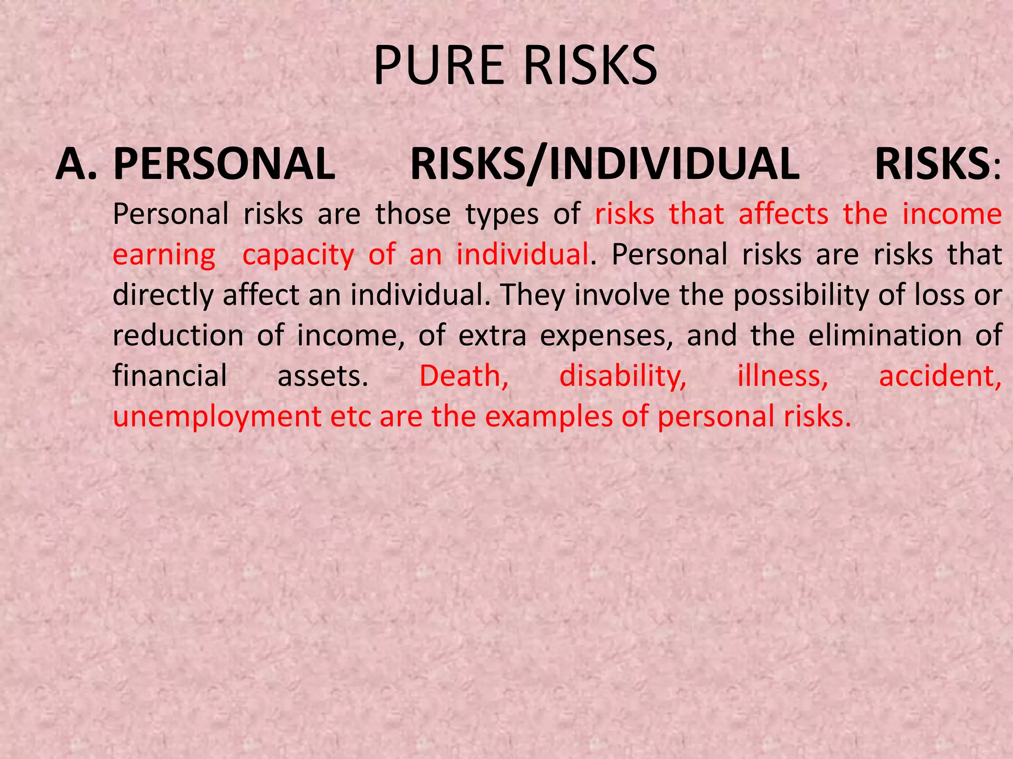 RisK, RiSk MaNaGeMeNt & EnterPRise RisK ManaGemeNT | PPTX