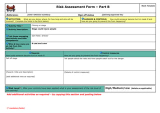risk assessment | DOC