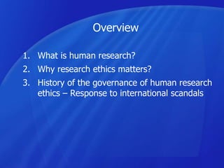 Risks and research ethics | PPTX