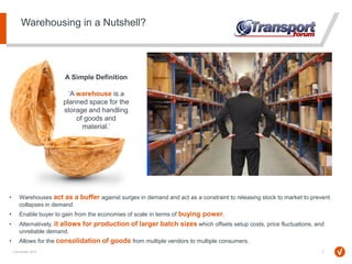 Risks associated with warehouse design and process flow | PDF