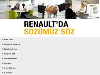 Risk senaryo örneği renault | PPTX