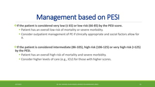 Risk Severity scoring of PE & DVT.pptx