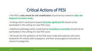 Risk Severity scoring of PE & DVT.pptx